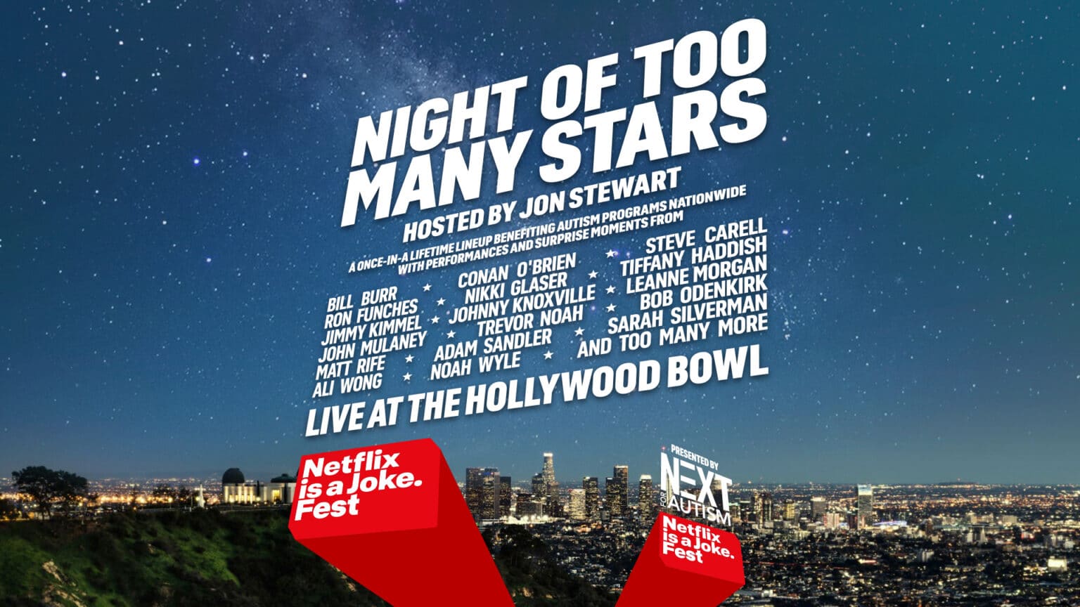 Night of Too Many Stars 2026 - NEXT For AUTISM