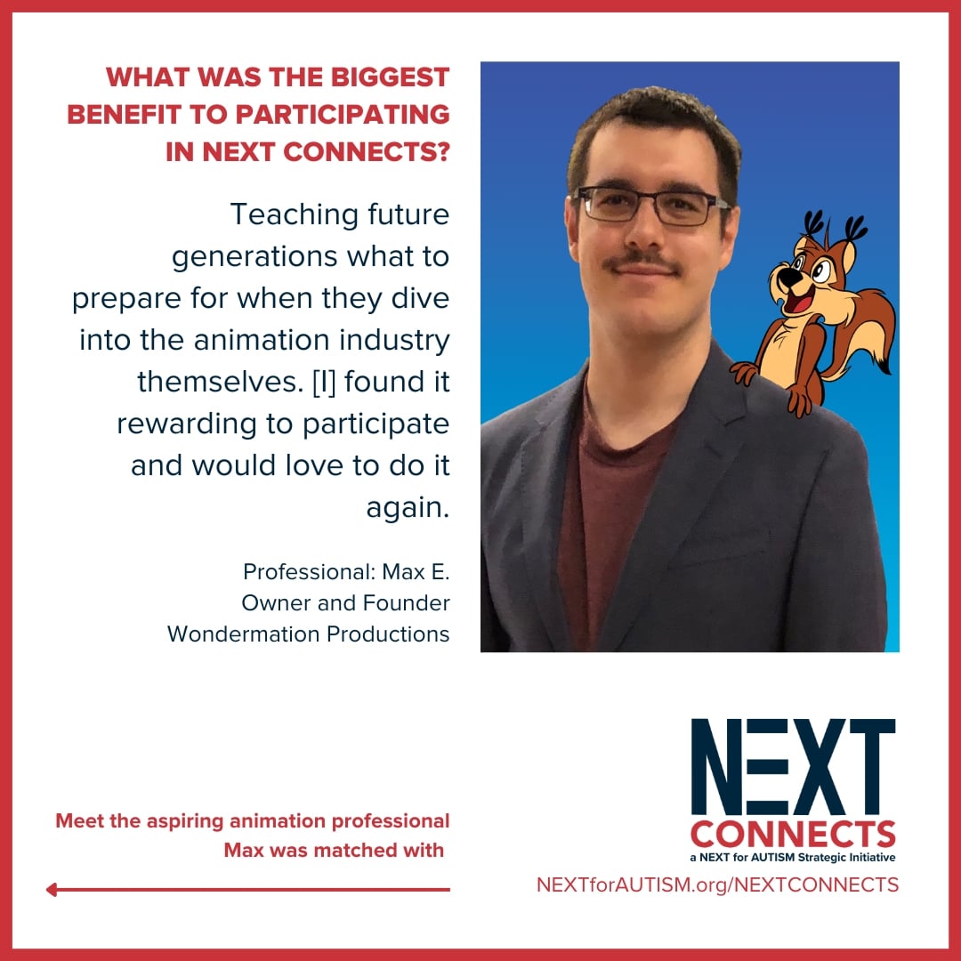 NEXT CONNECTS: An Animated Mentorship - NEXT For AUTISM