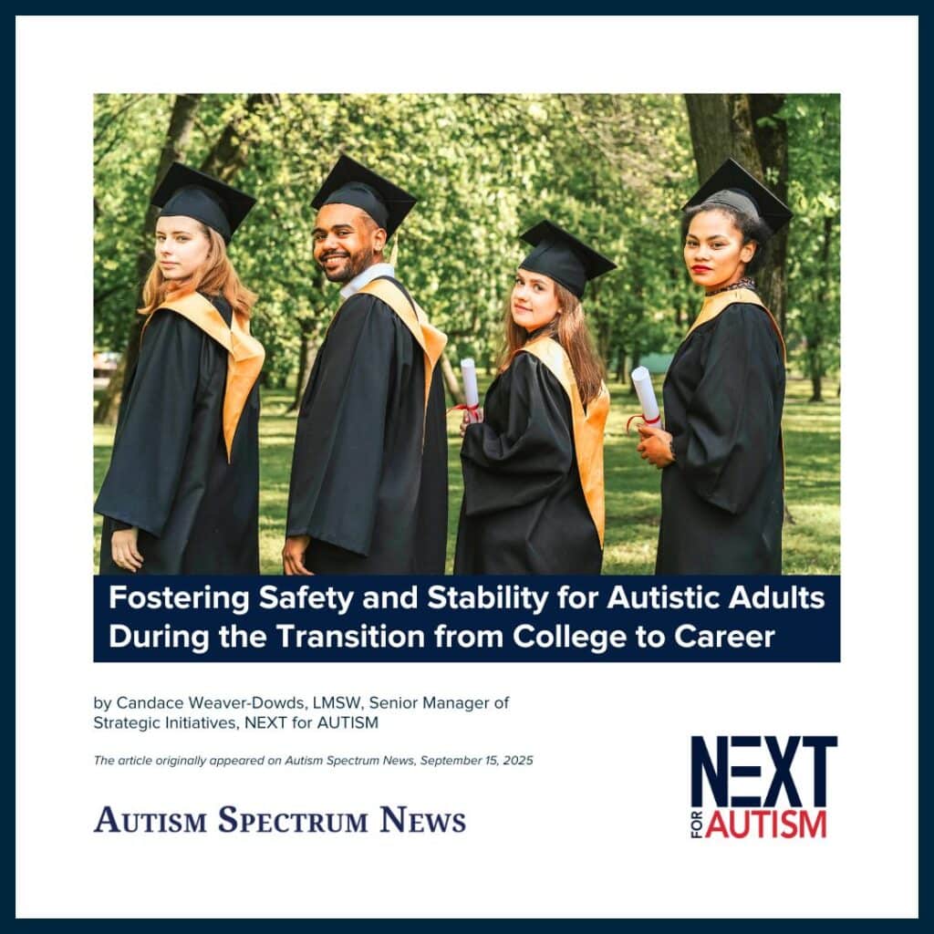 NEXT for AUTISM Announces Start of 2025/26 Grants Cycle - NEXT For AUTISM